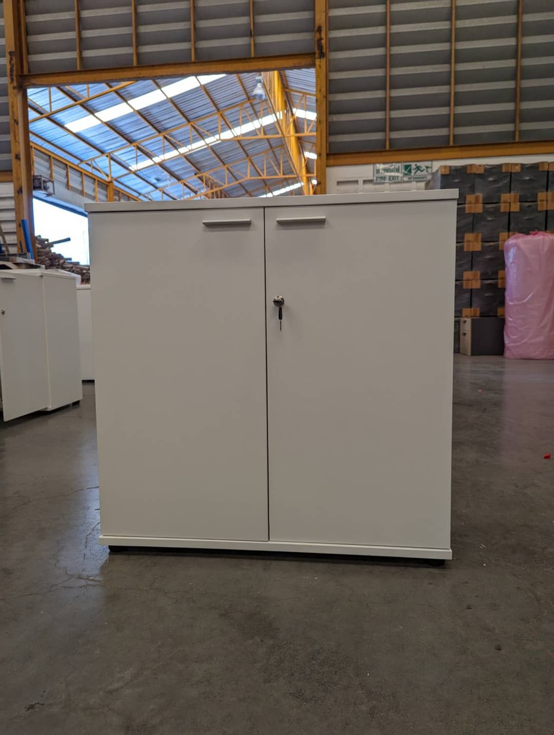 ตู้เก็บเอกสารไม้ 2ชั้น พร้อมประตูปิด ROCKY CL-810 | Rockyfurniture ...
